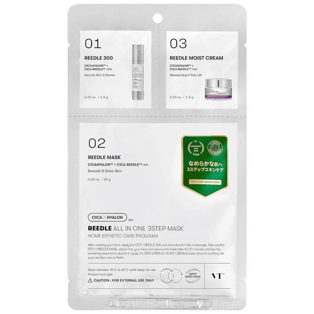 VT Cosmetics Reedle Shot All In One 3 Step Mask | Beauty & Health