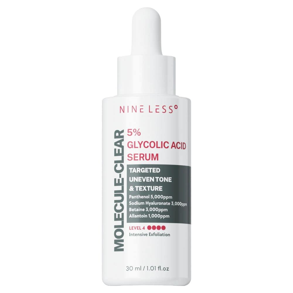 Nine Less Molecule-Clear 5% Glycolic Acid Serum | Beauty & Health